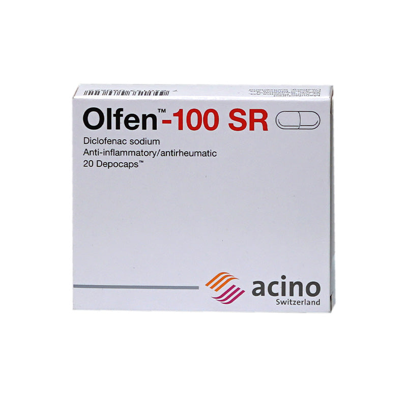 OLFEN 100 MG SR DEPO-CAP 20 S – Truth Care Pharmacy