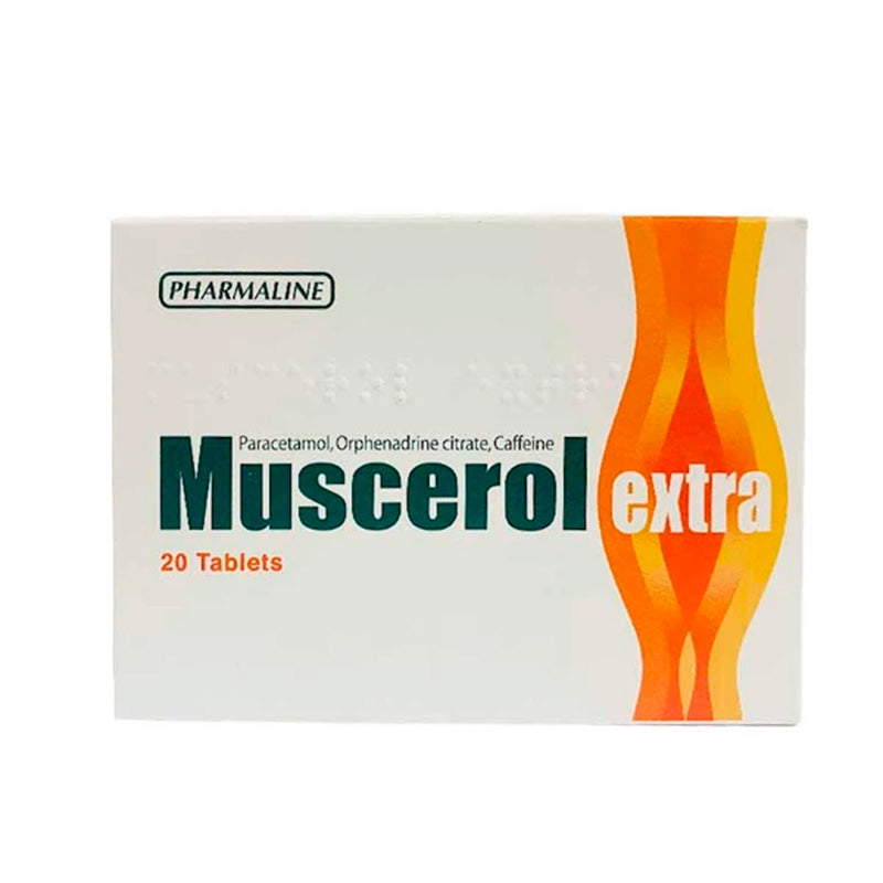 MUSCEROL EXTRA TAB 20 S – Online Pharmacy Qatar Truth Care