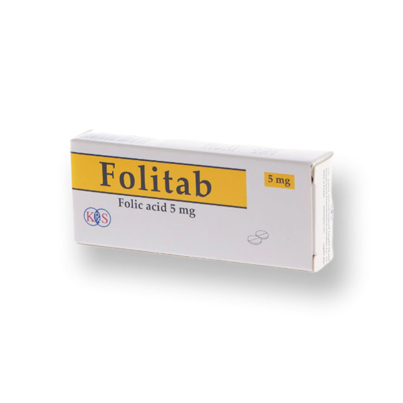 FOLITAB 5 MG TAB 20 S – Truth Care Pharmacy