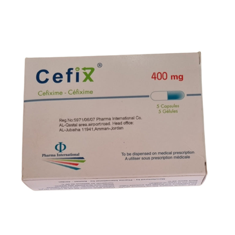 CEFIX 400 MG CAPS 5 S – Online Pharmacy Qatar Truth Care