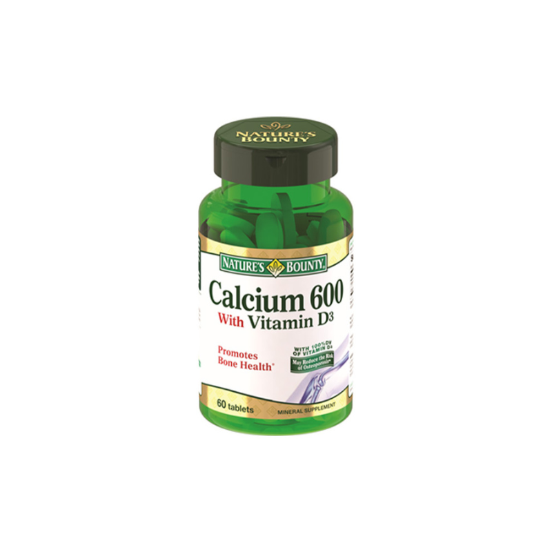 Nature's Bounty Calcium 600 with Vitamin D3 - 60 Tablets – Online ...