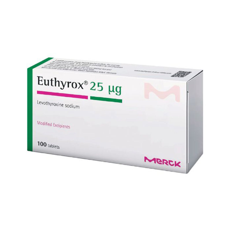EUTHYROX 25 MCG 100 S – Online Pharmacy Qatar Truth Care