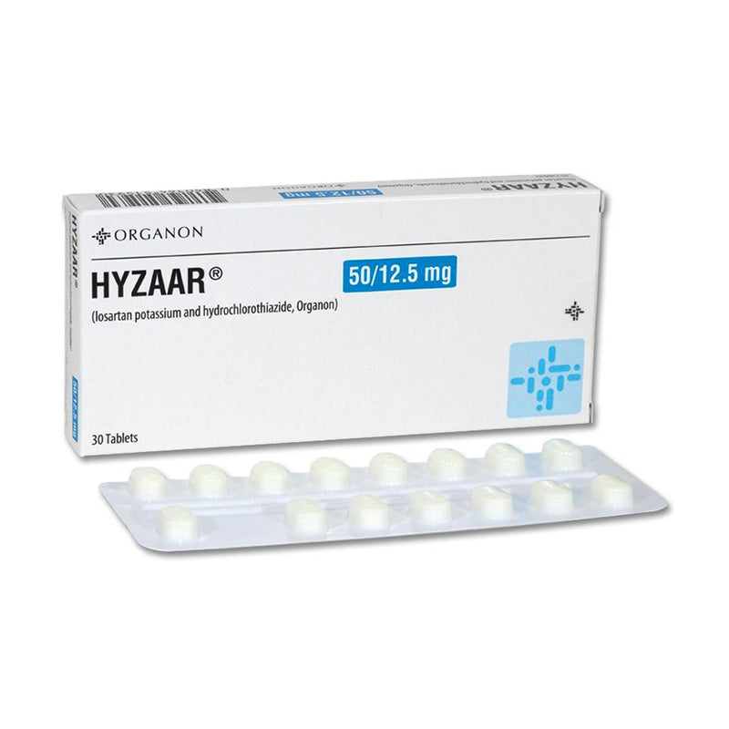 HYZAAR 50/12.5 MG TAB 30 S – Online Pharmacy Qatar Truth Care