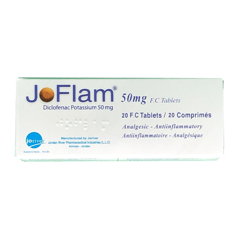 JOFLAM 50 MG TAB 20 S – Online Pharmacy Qatar Truth Care