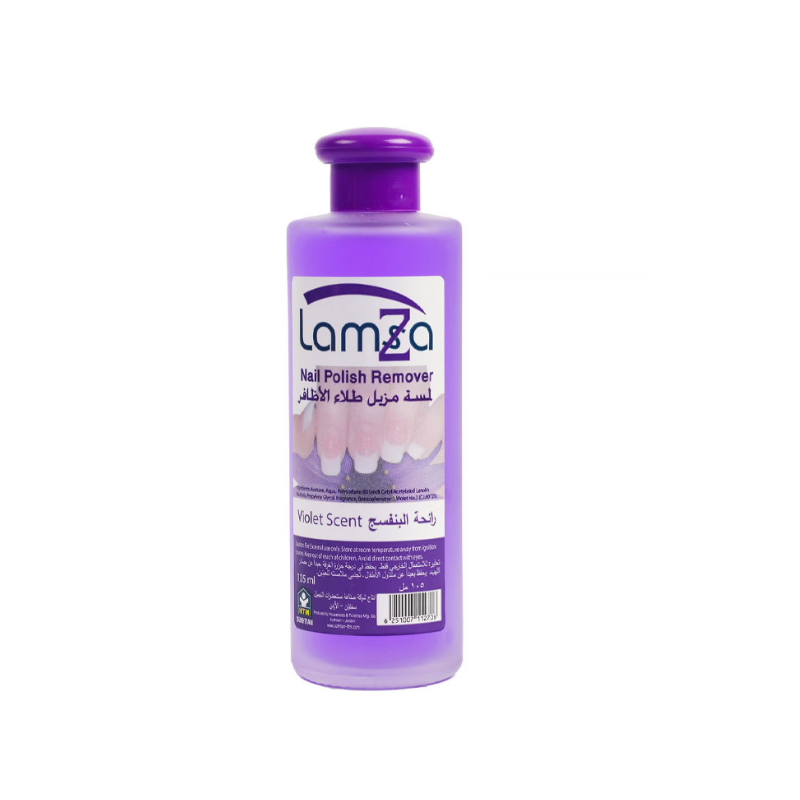 Lamza Nail Polish Remover 105ml Violet – Online Pharmacy Qatar Truth Care