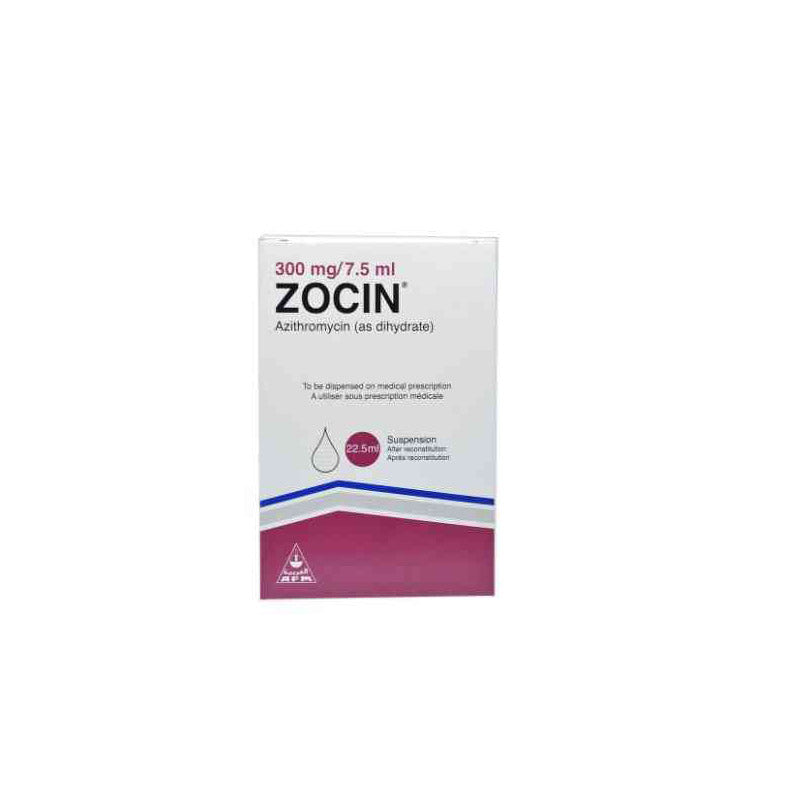 Zocin 300 Mg / 7.5 Ml Suspension 22.5 Ml – Online Pharmacy Qatar Truth Care