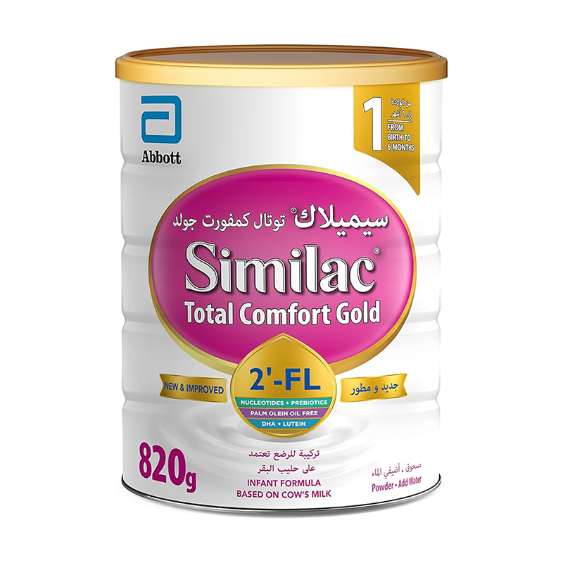 SIMILAC TOTAL COMFORT GOLD 1 820 GM – Online Pharmacy Qatar Truth Care