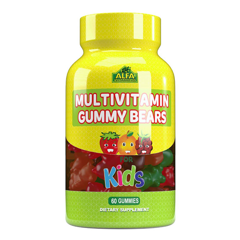 ALFA MULTIVITAMIN GUMMY BEARS FOR KIDS 60 S – Online Pharmacy Qatar ...