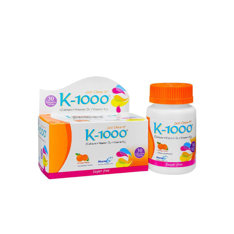 K 1000 SUGER FREE CHEWABLE 30'S – Online Pharmacy Qatar Truth Care