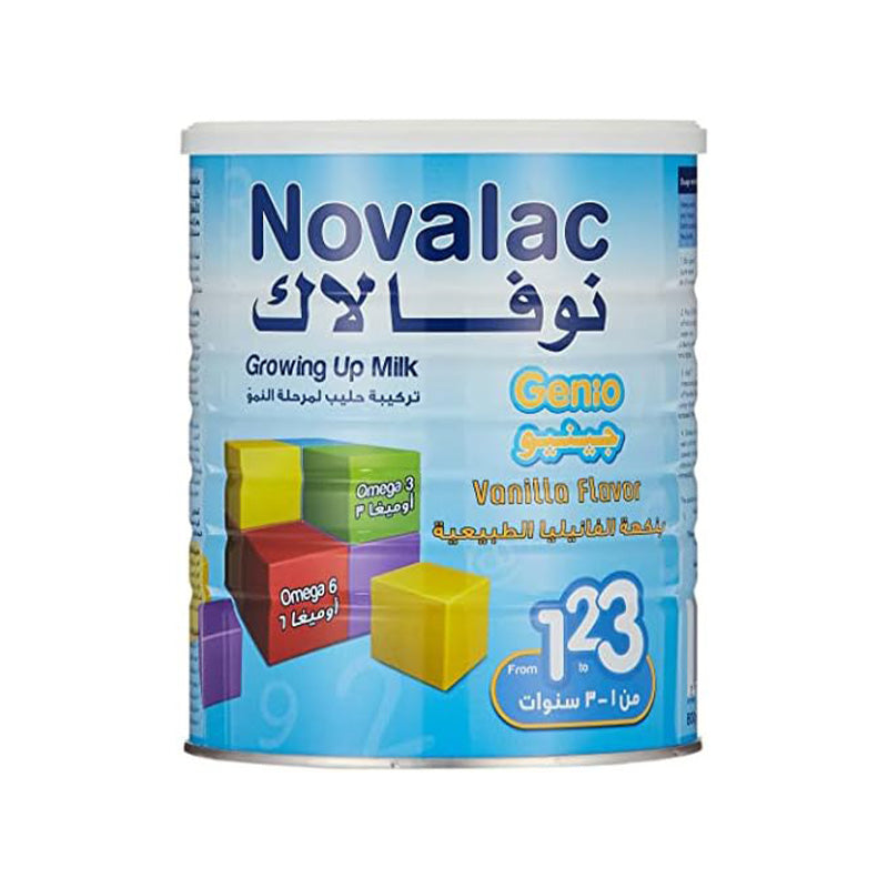 Novalac Genio 123 Growing Up Milk From 1-3 Years 800 g – Online ...