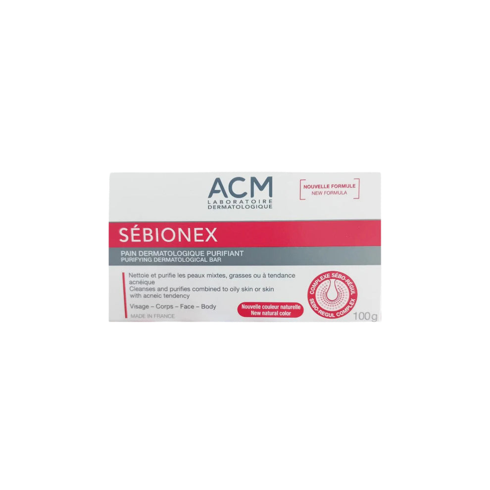 ACM SEBIONEX PURIFYING BAR 100G – Online Pharmacy Qatar Truth Care