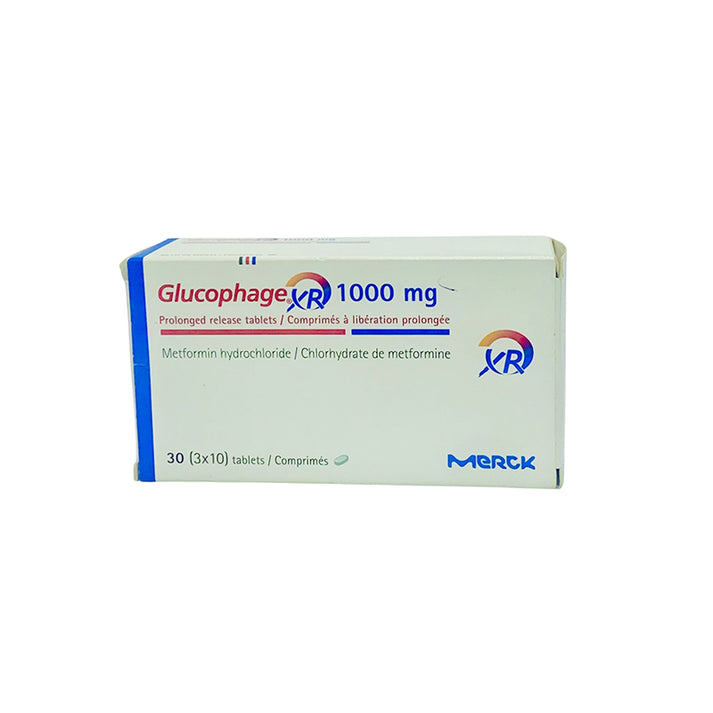 Glucophage Xr 1000 Mg Tab 30 S – Online Pharmacy Qatar Truth Care