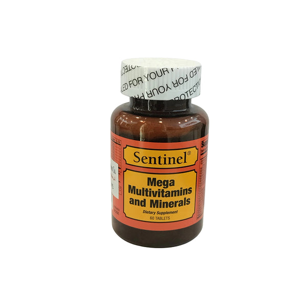 Sentinel Mega Multivitamin & Minerals Tablet - 60 Tablets – Online ...