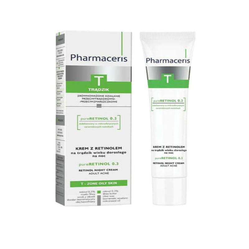 Order Pharmaceris T Pure Retinol 0.3% Face Cream 40ml – Online Pharmacy ...